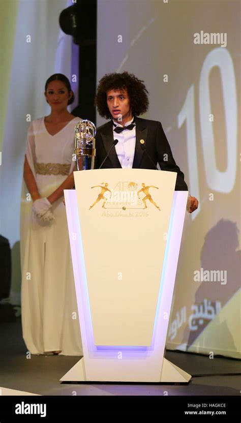 Abu Dhabi United Arab Emirates 1st Dec 2016 Emirati Football Player