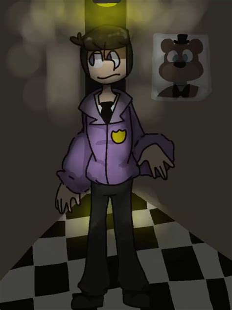 First Post I Drew William A Couple Weeks Ago R Fivenightsatfreddys