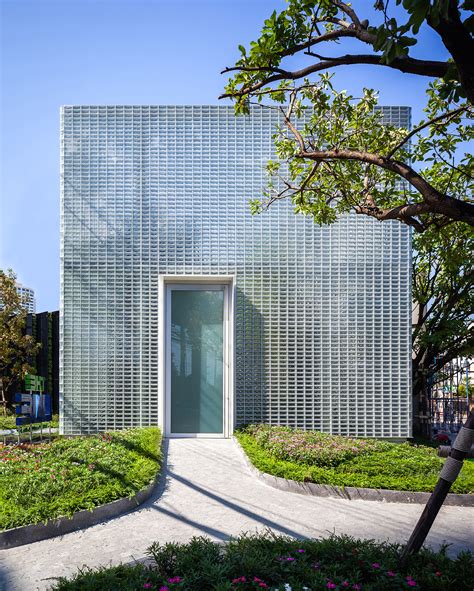 Glass Brick Building