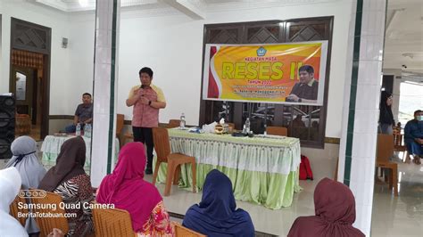 Raski Mokodompit Reses Dirangkaikan Dengan Pemeriksaan Dan Pembagian Kaca Mata Gratis