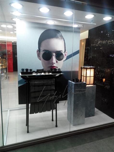 Yohji Yamamoto Window Display Eyewear Store Design Window Display
