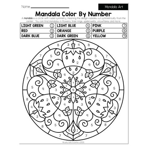 50 Mandala Coloring Pages Free Printable Sheets Worksheets Library