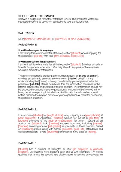 Recommendation Letter Template Crafting A Persuasive Paragraph To