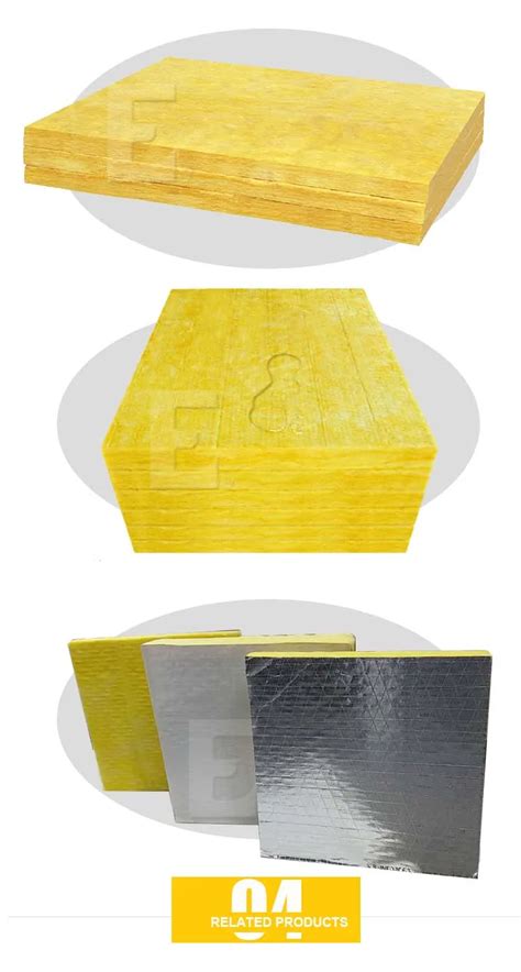Fireproof Rigid Insulation Earth Batts Insulation Moisture Resistant