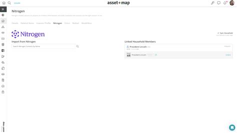 Nitrogen Integration — Asset Map