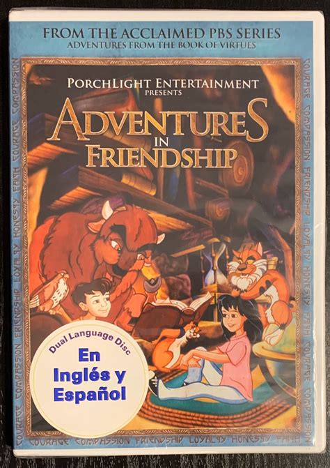Rare New Adventures From The Book Of Virtues In Friendship Dvd Pbs