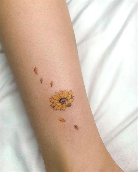 Small Sunflower Tattoos For Women Artofit