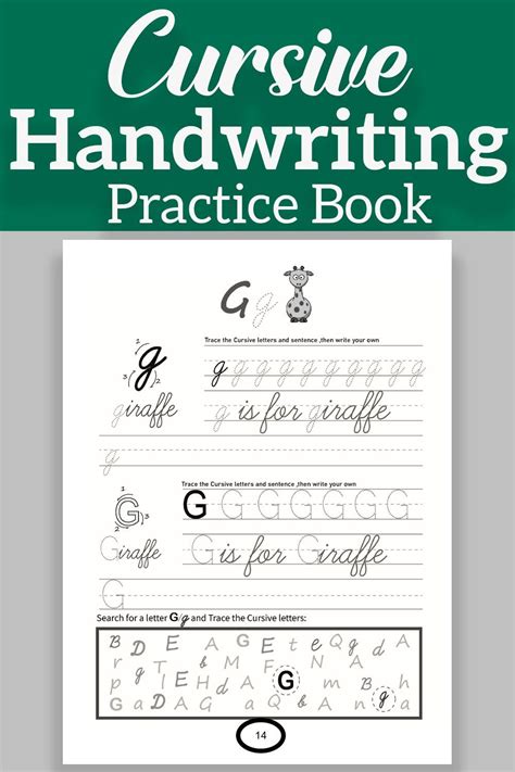 cursive handwriting practice beginner cursive handwriting workbook
