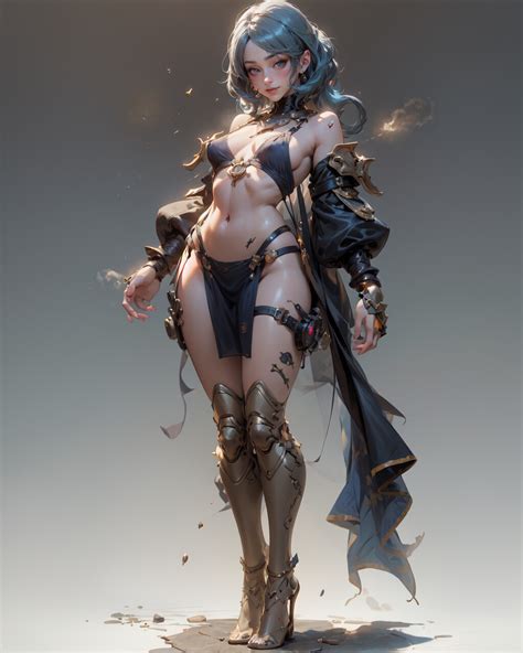 Artstation 267 Elegance Sexy Fantasy Dancer Character References And