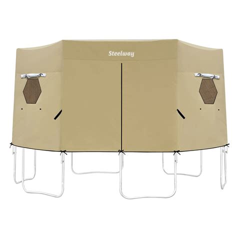 Steelway 14ft 16ft Trampoline Tent Trampoline Cover Fit For 14ft 16ft Straight Pole Round