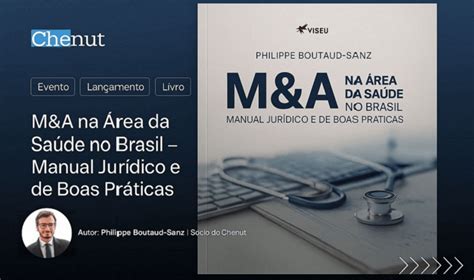 Lançamento Da Obra Manda Na Área Da Saúde No Brasil Migalhas