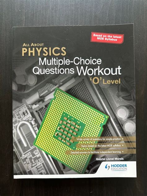 Physics Multiple Choice And Structures Questions Workbook Hobbies