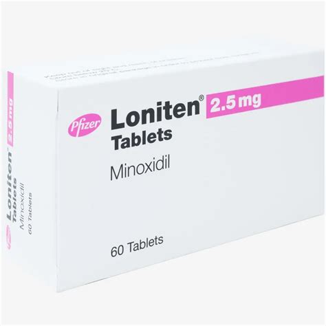 Loniten 25mg 60 Tablets