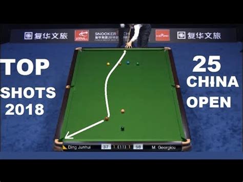Top 25 Shots Snooker China Open 2018 Youtube