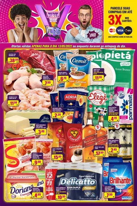 Tabloide Sex 13 Super Dia V 1baixa Supermercado Violeta