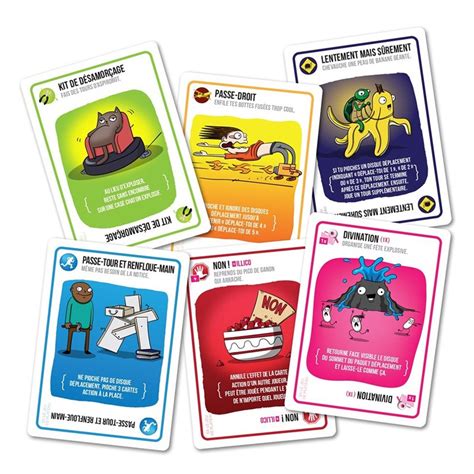 Exploding Kittens Le Jeu De Plateau Exploding Kittens Bcd Jeux
