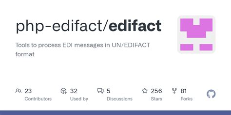 Github Php Edifactedifact Tools To Process Edi Messages In Un