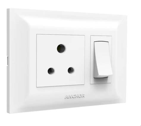 6a Anchor Ziva 1 Button Modular Switch 1m At ₹ 15 Piece In New Delhi