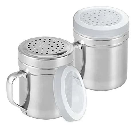 Saleros Especieros Metálicos Cusinium Con Asa 10 Oz Meses Sin