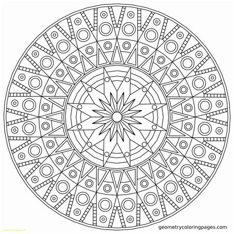 Intricate Mandala Coloring Pages At Free Printable