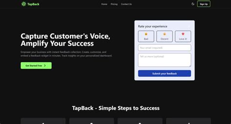 Jeel Khuman On Linkedin Tapback Effortless Customer Feedback Collection