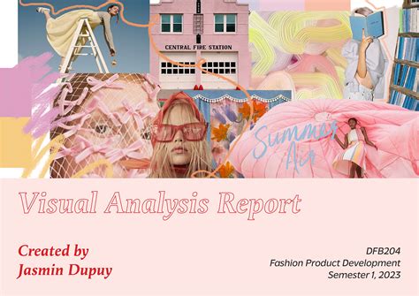 Fashion Visual Analysis Report Behance