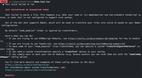 Jest Error ㅇㅇㅈ Blog