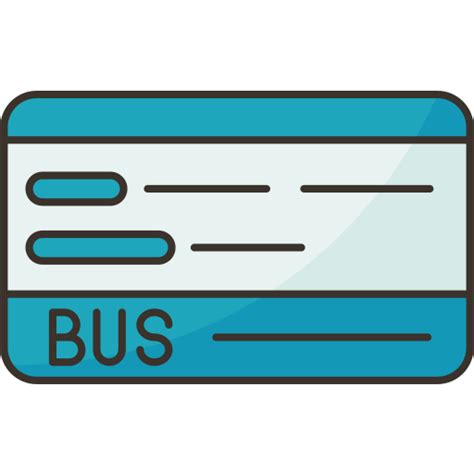 Card Bus Pass Ticket Travel Icon Download On Iconfinder