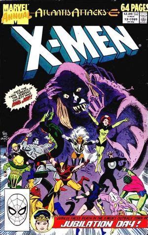Uncanny X Men Annual Vol 1 1989 Cover Artist Mike Vosburg Terry