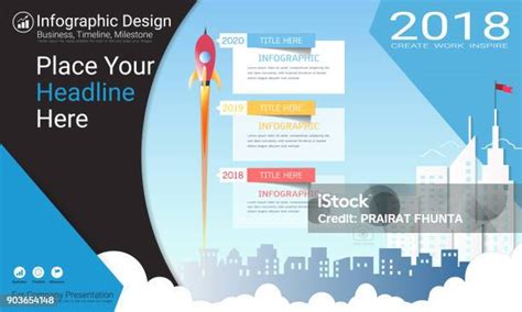비즈니스 Infographics 보고서 이정표 타임 라인 또는 프로세스 순서도 3 옵션 회사 가치를 정의 하는 전략적 계획도로 지도 사실과 통계를 만들기 위해 프로젝트