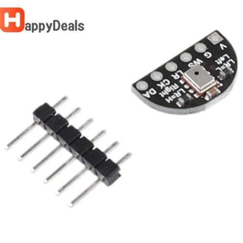 I2s Interface High Sensitivity Mems Microphone Module Low Noise Single