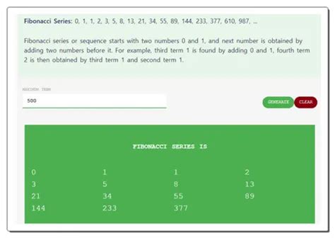 8 Best Free Online Fibonacci Series Generator Websites