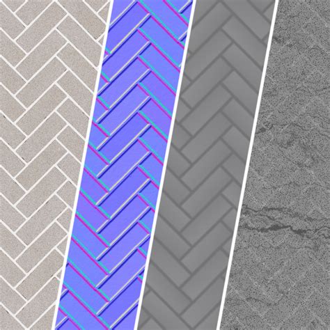 Artstation Brick Wall Materials 75 Ceramic Tile By Sbsar Pbr 4k