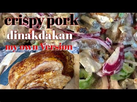 #JahnMarvinTv ilocos crispy pork dinakdakan (Mapapa extra rice ka sa Sarap) - YouTube