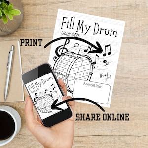 Marching Band Fundraiser Set Printable Digital Download Pdf And Png