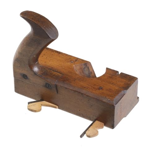 A Handled Flooring Raglet With Replaced Boxwood Wedges G