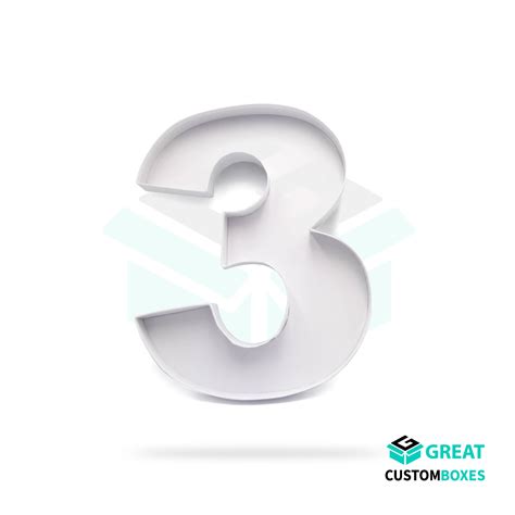 Custom Fillable Number Box Great Custom Boxes