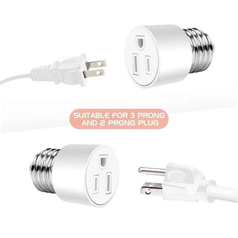 Outlets With Light Socket Extensions Ycsssd Light Socket To Plug