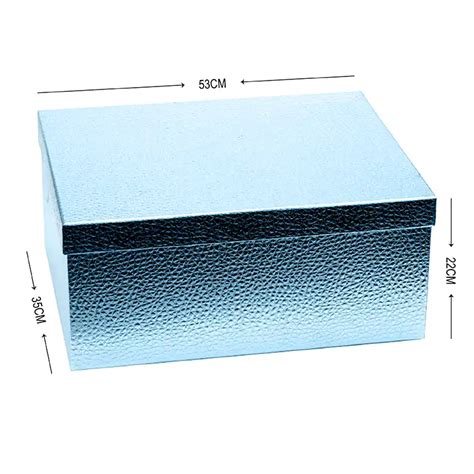 T Packing Box Light Blue Nesting T Box 1 Pack Small To Xxl Sizes