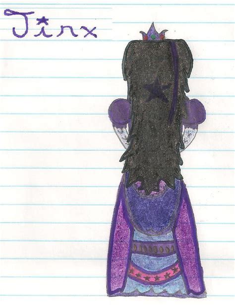 Jinx Back By Jinxmarionette On Deviantart