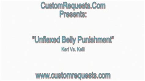 Unflexed Belly Punch Battle Kelli Vs Keri Spectrum Fight Co
