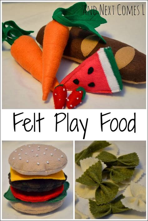 Felt Play Food Felt Toys Felt Food Felt Play Food