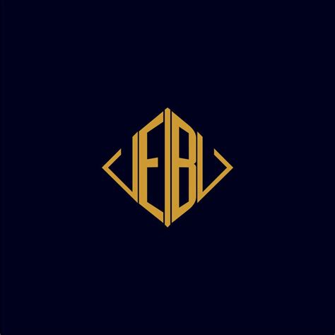 Eb Initial Monogram Square Logo Design Ideas 22555722 Vector Art At