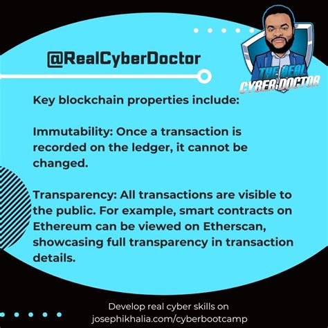 Dr Ikhalia Cyber Bootcamp On Linkedin Blockchaintechnology Realcybernation