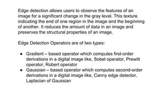 Edge Detection Pptx Computing Technology Computing
