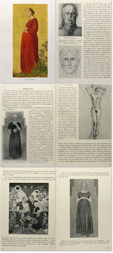 Wolfgang Wolf Willrich Art Book 1941 W48 Portraits Drawings Faces Portrait Drawing Face