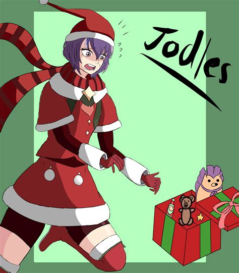 I Drew That New Bernadetta Christmas Alt Lol Scrolller