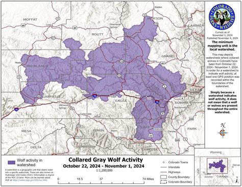 New Map Shows Wolves Have Moved South Of I 70 For First Time Since Reintroduction