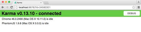 Angularjs Jasmine How To See The Reports In The Browser Stack Overflow