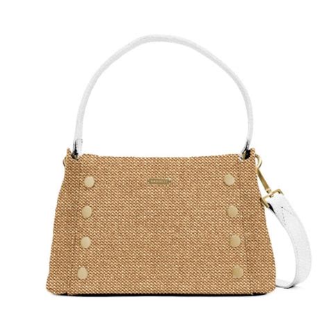 Bryant Med Calla Lily White Raffia Brushed Gold Na Micheles Boutique